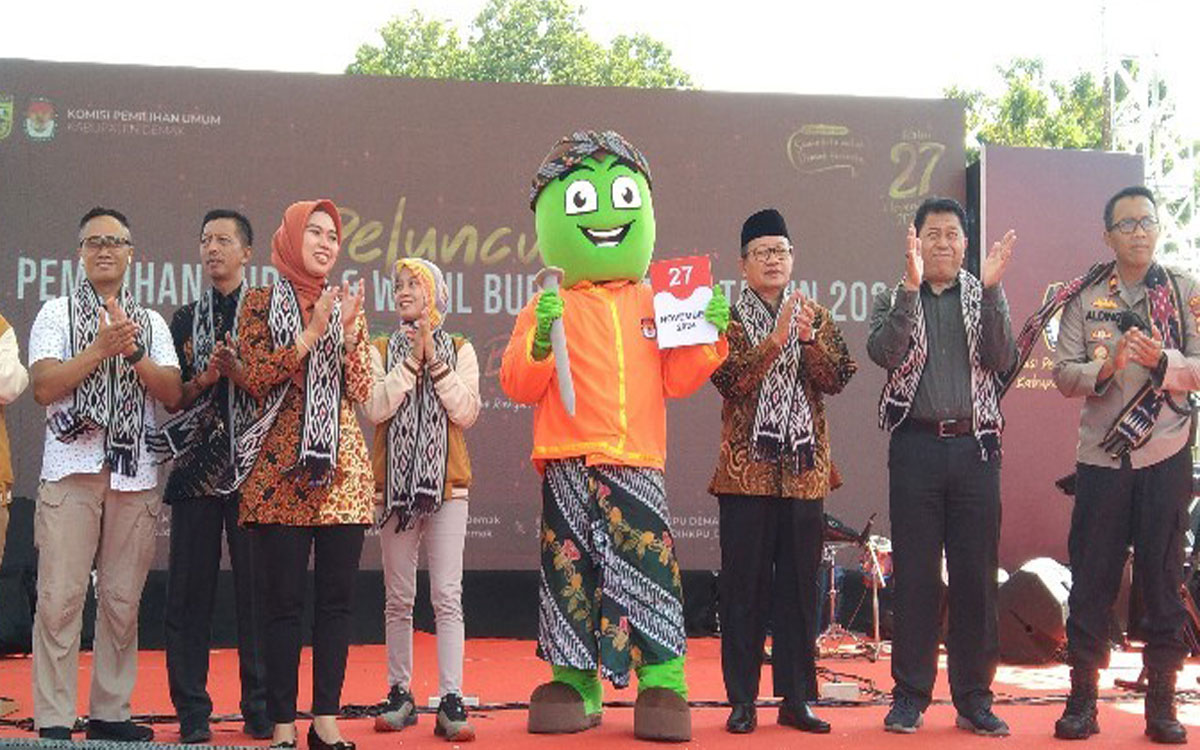KPU Demak Luncurkan Si Brayo Untuk Pilkada Demak 2024