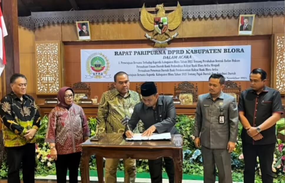 DPRD Blora Setujui Dua Raperda, BPR Blora Artha Resmi Jadi Perseroda