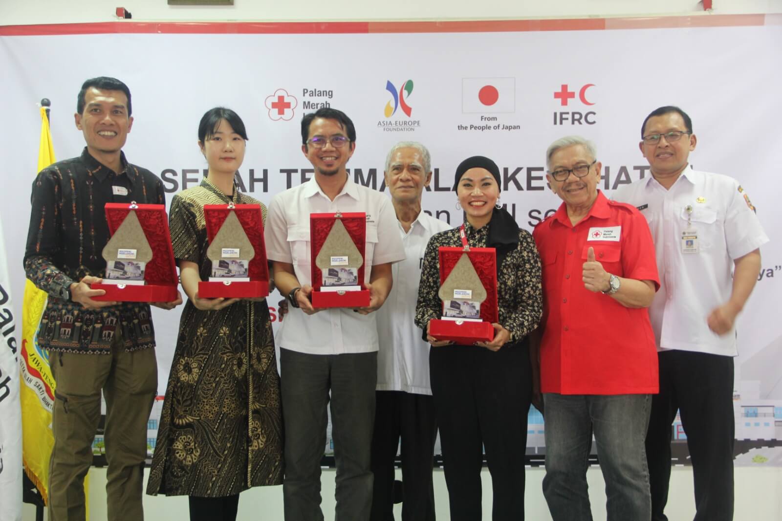 PMI Jateng Terima Bantuan 222 Unit Alat Medis dari IFRC dan ASEF